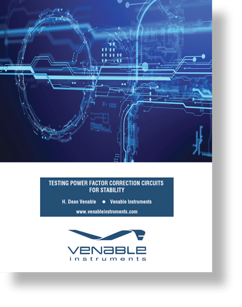 Testing Power Factor Correction Circuits for Stability